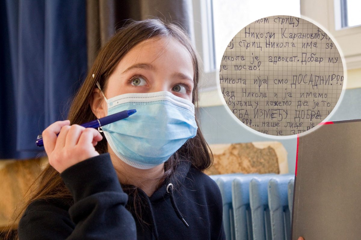 Urnebesno pismo stricu: Naše lice je dobro, bubuljica je zla