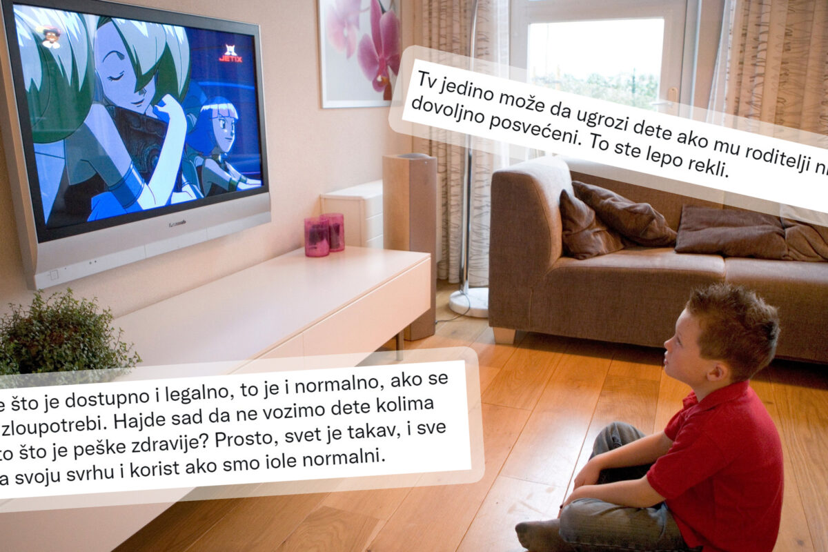 Mama iz Srbije stala na žulj roditeljima: Bolje da gleda TV nego da mu ...
