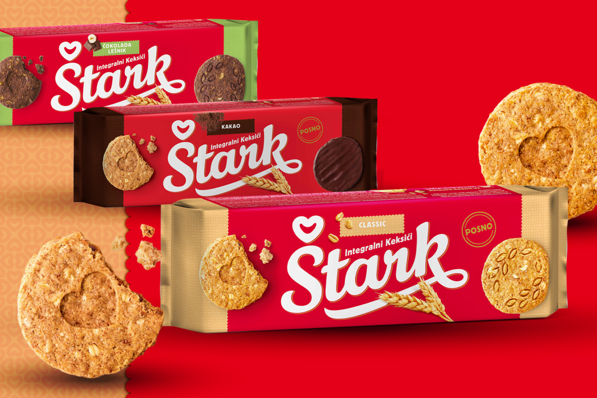 Štark integralni keksići - ukusna doza energije za aktivne ljude