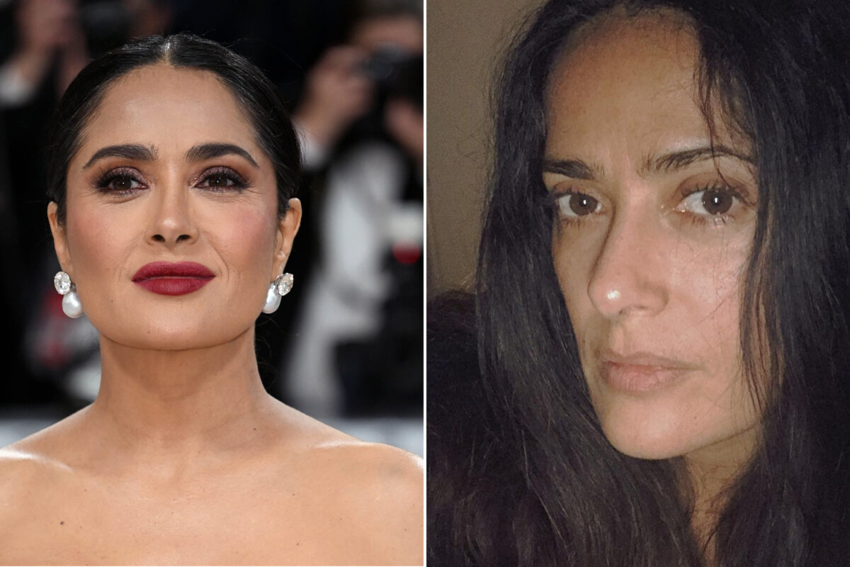 Salma Hajek prirodna i Salma Hajek sređena - razlika je ogromna i svaka ...