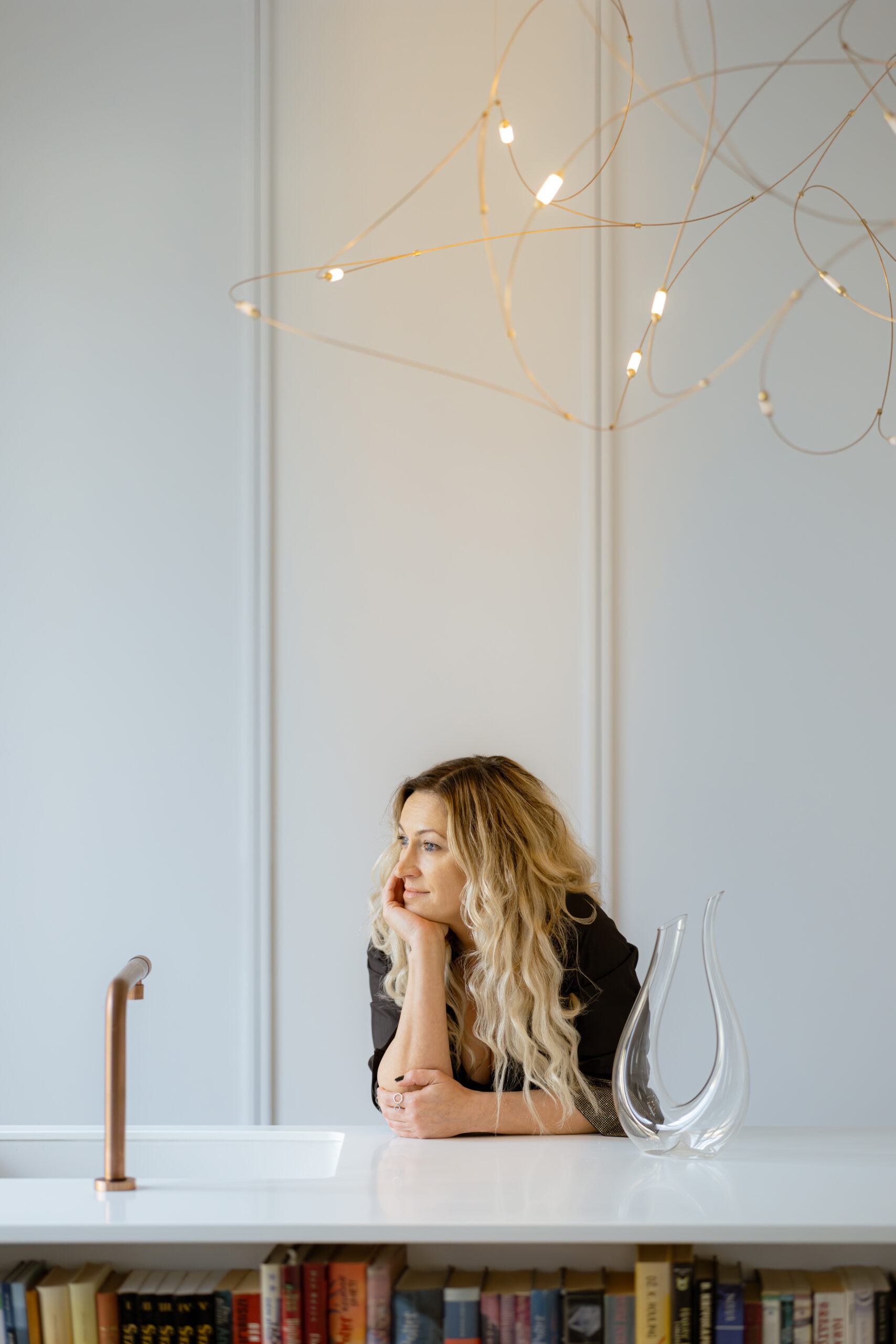 Ana Vujanović je stari salonac u Zemunu pretvorila u raskošan stan čija ...