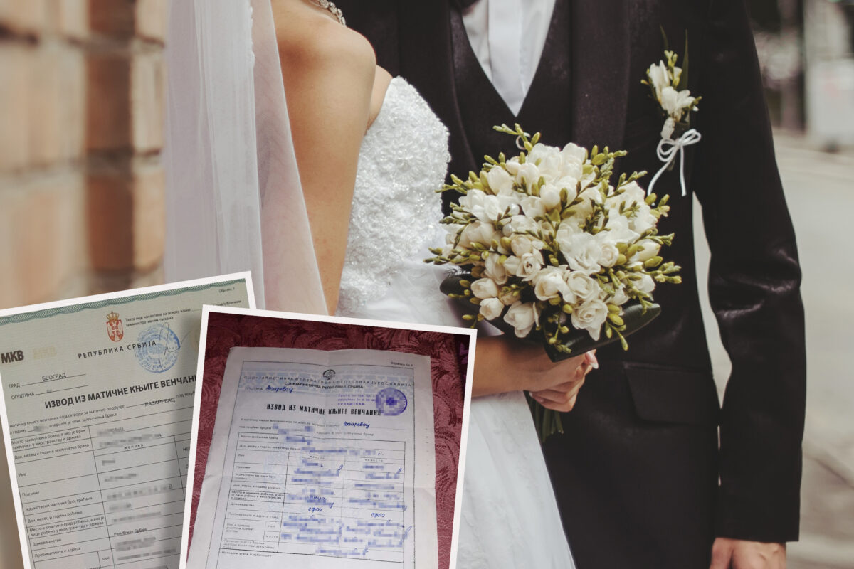 Izvod iz matične knjige venčanih ima dve reči koje će vas nasmejati