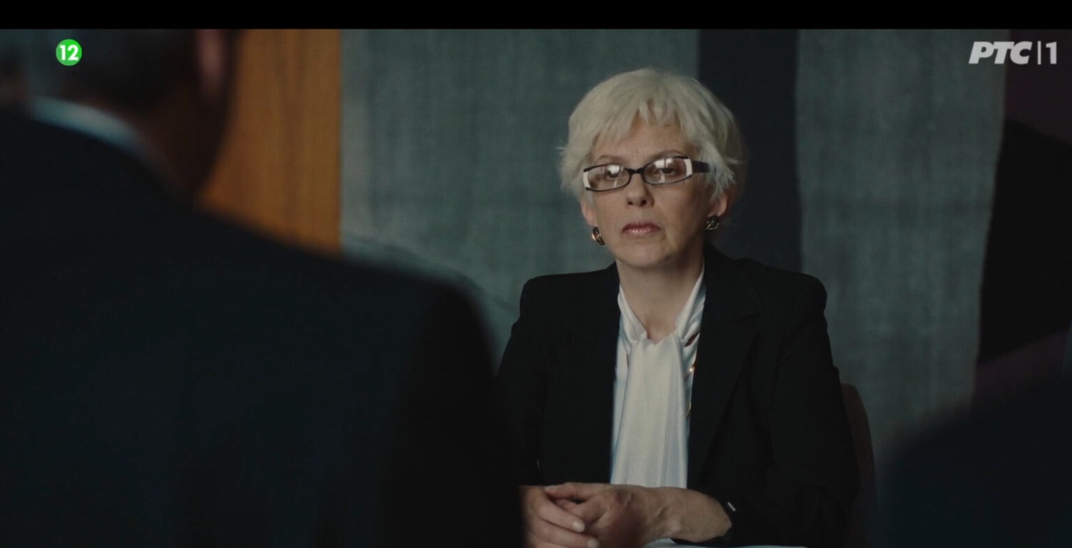 Glumica koja u seriji "Sablja" igra Karlu del Ponte