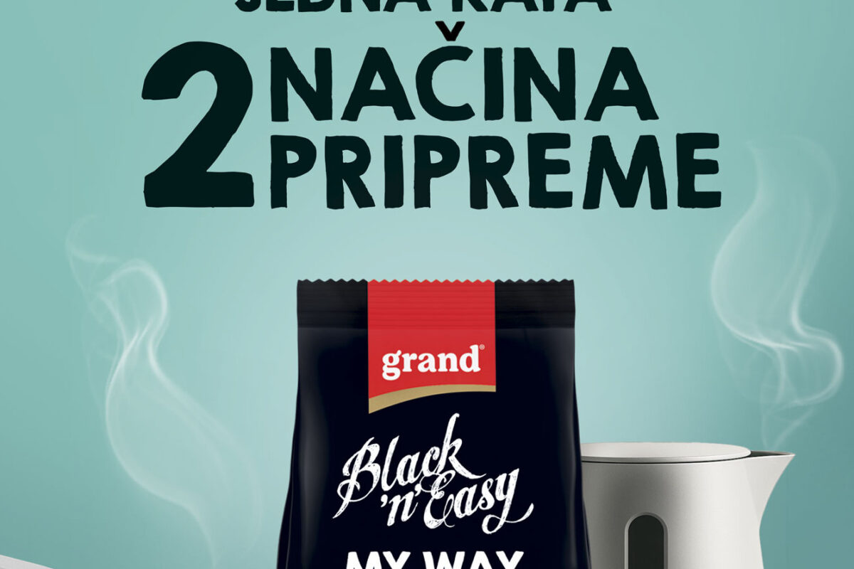 Grand kafa predstavlja nov proizvod - jedna kafa, dva načina pripreme