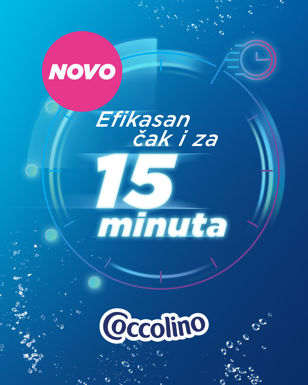 Novi Cocolino deterdžent za brzo pranje na tržištu